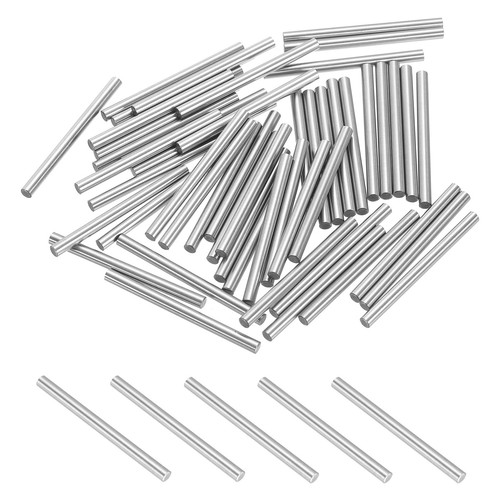 Metal Dowel Pins 3x40 mm, 50 Pcs Shelf Support Peg Fasten Elements ...