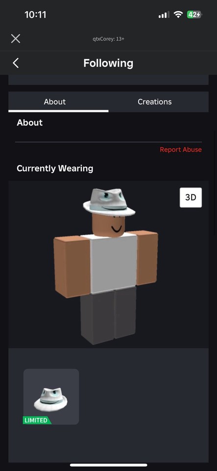 OG 2014 ACCOUNT WITH 5.4K ROBUX FEDORA | eBay UK