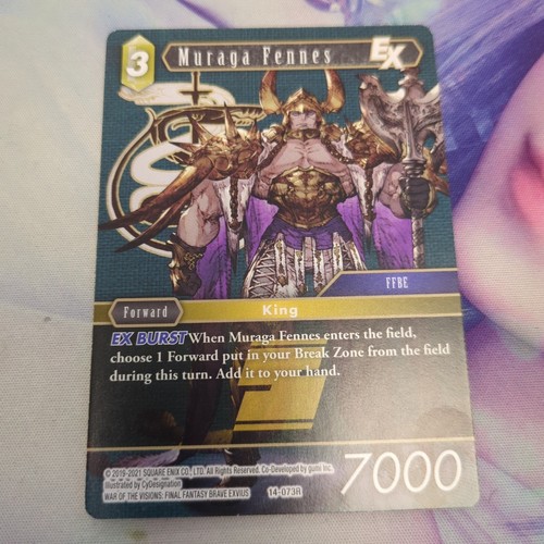 Final Fantasy TCG Opus XIV Crystal Abyss Muraga Fennes EX 14-073R | eBay