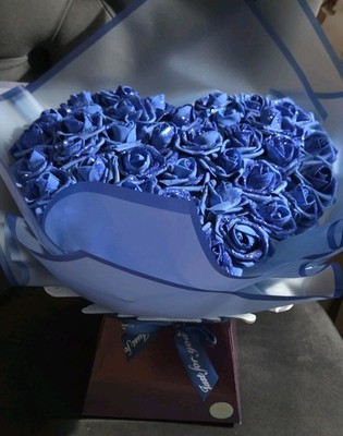 Large Enternal flowers Glitter Roses Artificial Flowers Gift for Any ...