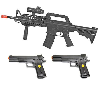 BBTac Airsoft Gun Package Loadout Air Soft Spring Rifle Pistols Package ...