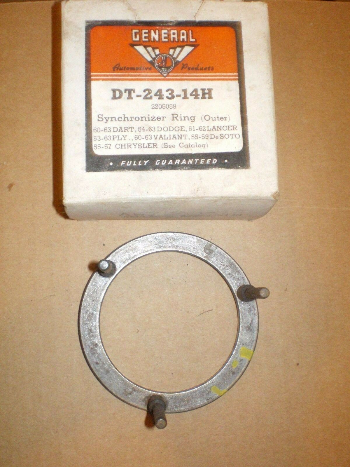 1954-63 DODGE 55-57 CHRYSLER 55-59 DESOTO 53-63 PLYMOUTH OUTER ...