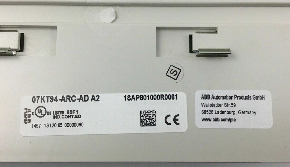 ABB 1SAP801000R0061 Central Processing Unit W/DA501/DA502/EC581/07KT94 ...