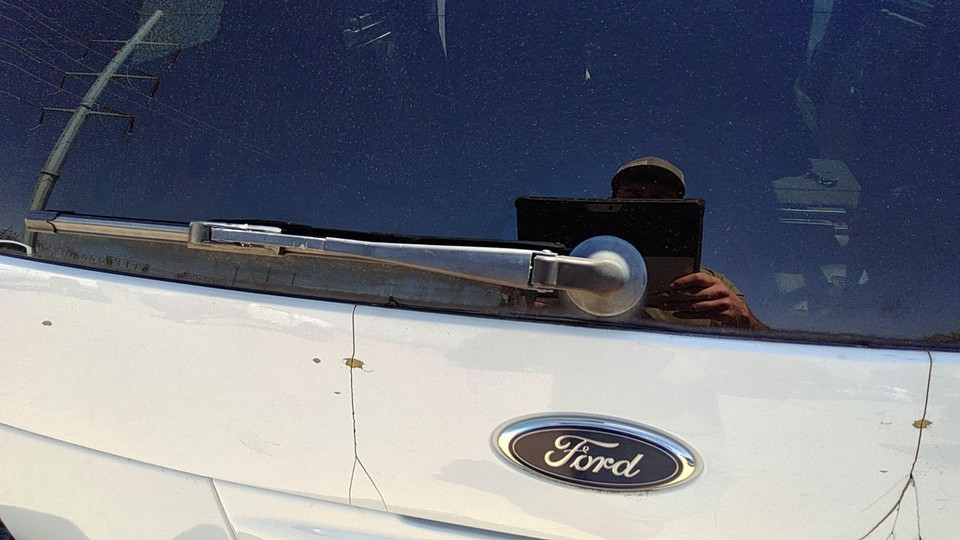2002 03 Ford Explorer Back Glass Wiper Arm Oem Rear Window Blade ...