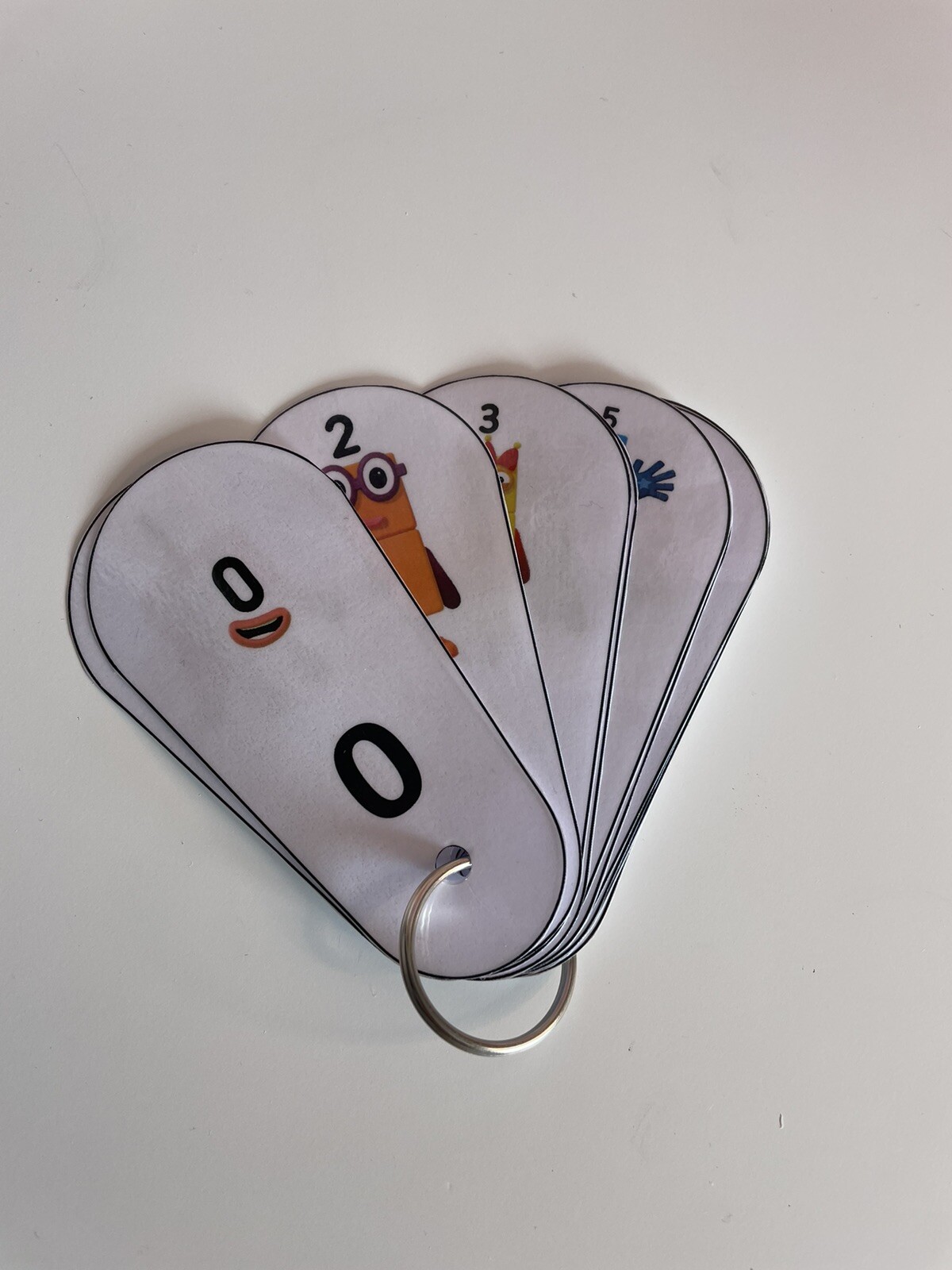 New CBeebies NumberBlocks 0-10 Laminated | Grelly USA