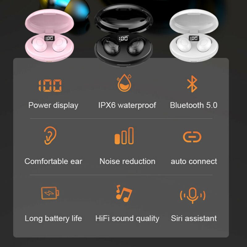 Bluetooth Earbuds for Iphone Samsung Android Wireless Earphone IPX7 ...