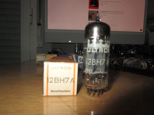 12BH7 A ULTRON TUBE RÖHRE VALVE LAMPE VALVOLA | eBay