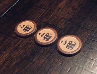 Scythe | 3 Oil Multiplier Tokens | Official Replacement/Extra Game ...