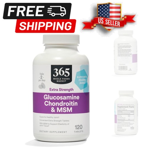 Support Healthy Joints with Extra Strength Glucosamine Chondroitin ...
