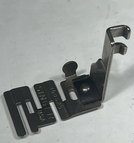 Edge Stitcher Foot 160625 Singer USA Slant Sewing Machines 301 401 500 ...