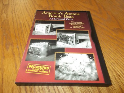 AMERICA'S ATOMIC BOMB TESTS AT GROUND ZERO DVD 14381583021| eBay