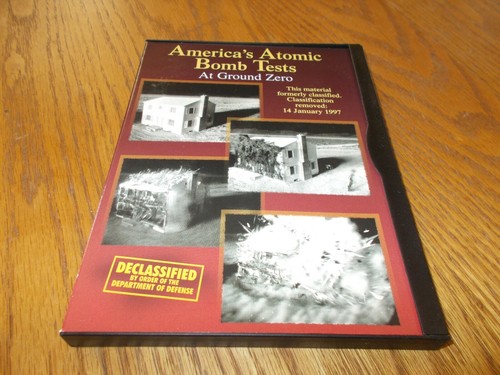 AMERICA'S ATOMIC BOMB TESTS AT GROUND ZERO DVD 14381583021| eBay