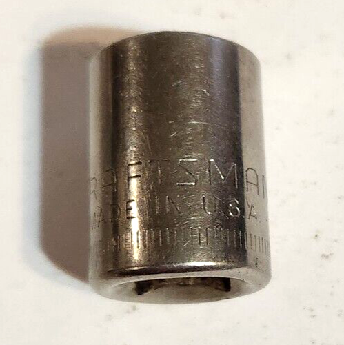 Craftsman 13mm Socket 3/8 Drive 6 Point 43545 -G- One inch Long | eBay