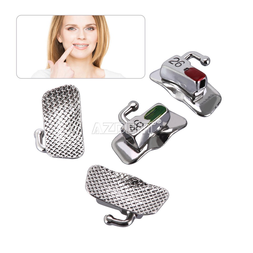 Dental Orthodontic Buccal Tubes Molar brackets Roth/MBT Bondable Non ...