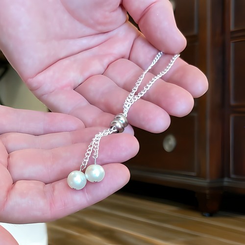 Mens Adjustable Pearl Cock Ring Bracelet, Mens Body Bracelet, Intimate ...