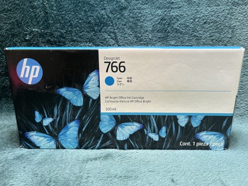 September 2026 genuine HP 766 Cyan Ink Cartridge P2V89A | eBay