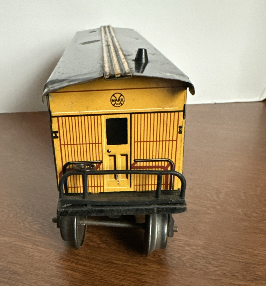 Vintage Marx Train car Lot- St. Paul &Pacific #1 Baggage Car &Union ...