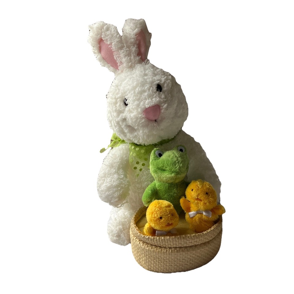 Hallmark Musical Animated Easter Spring Quartet Plush "At The Hop ...