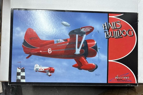 Williams Bros. 1/32 Model Aircraft Kit Hall's Bulldog Racer Item 32-932 ...