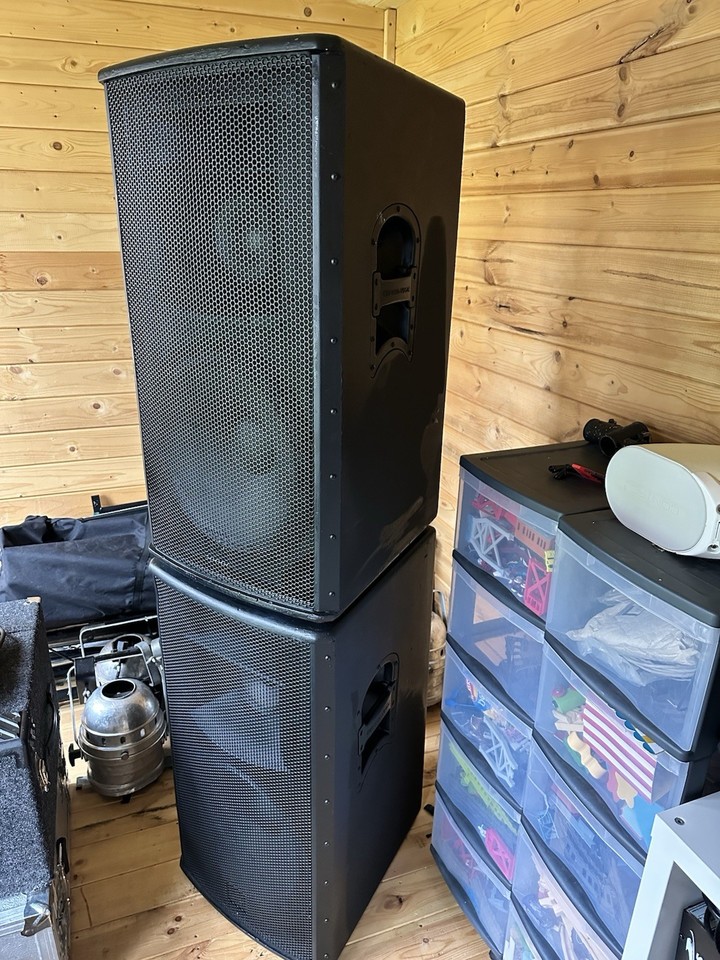 Cerwin Vega PSX-153 ProStax 15 3-Way Speakers Pair with Stands | eBay UK