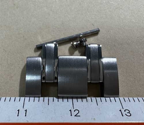 Genuine link band Omega Seamaster frame screw type 20mm wide screw ...