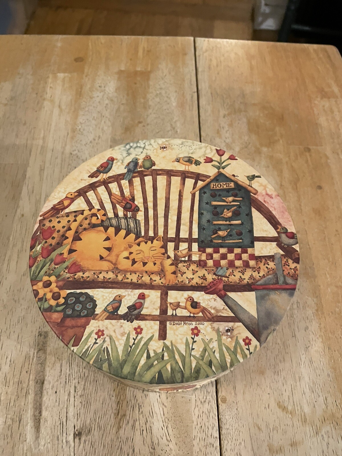 Lang Candles Round Gift Set 7 Candles + Votive Debi Hron artwork New ...