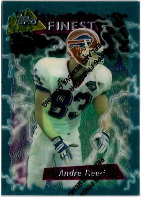 1994 Topps Finest Andre Reed Football Card - Buffalo Bills | eBay