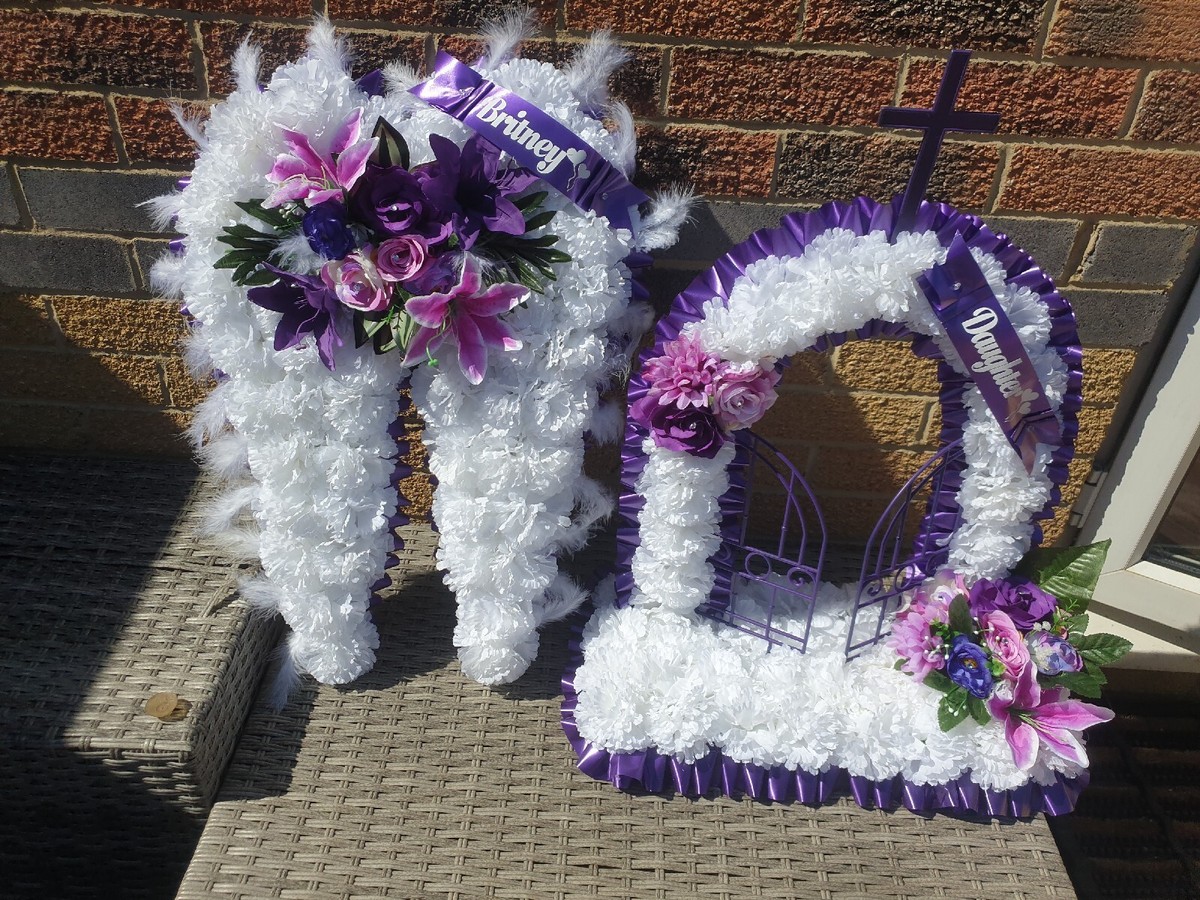 Heaven Gates With Angel Wings