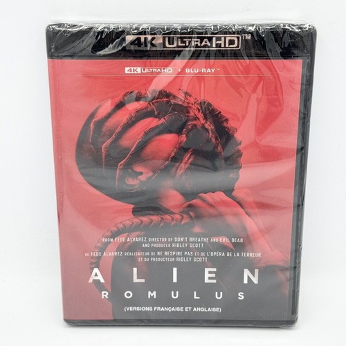 Alien Romulus - 4K Ultra HD + Blu-ray - BILINGUAL - NEW - FREE BOXED ...