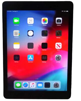 Apple iPad Air 1st Gen A1475 9.7" 128GB Wi-Fi ME898LL/A - Good Working ...