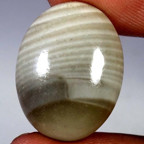 100% Natural Flint Stone Jasper Oval Cabochon Gemstones 13.60Cts 16x ...