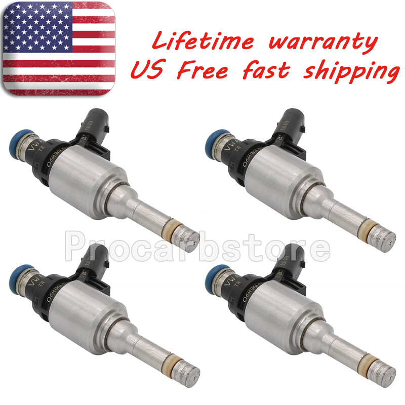 4x 0261500076 Fuel Injectors For Volkswagen Audi A4 A3 A5 VW T5 ...