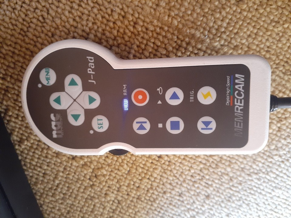 NAC Memrecam Fx K3 HIGH SPEED CAMERA W/ ACCESORIES CASE EQU PHANTOM ...