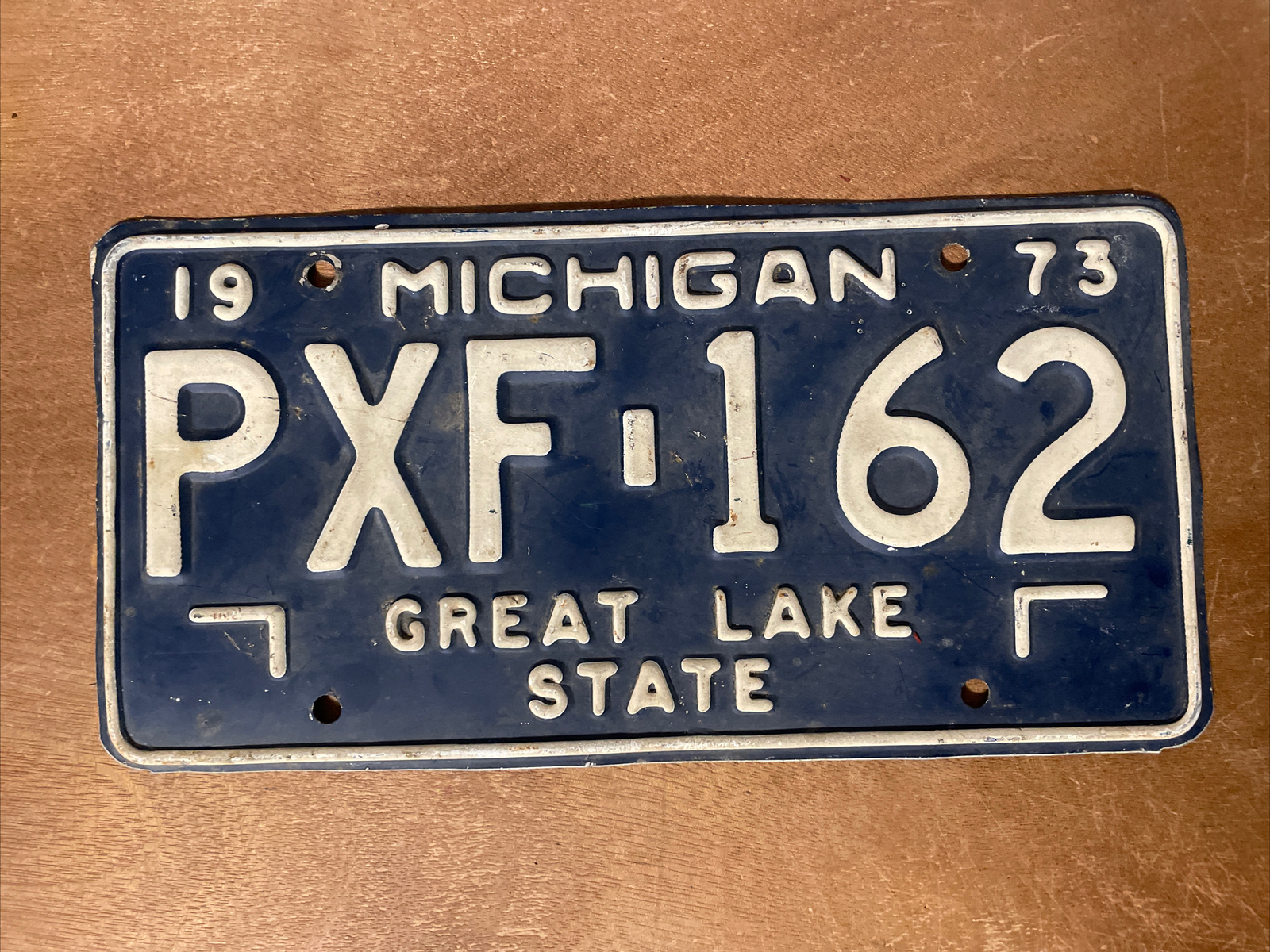 1973 Michigan License Plate # PXF-162 | eBay
