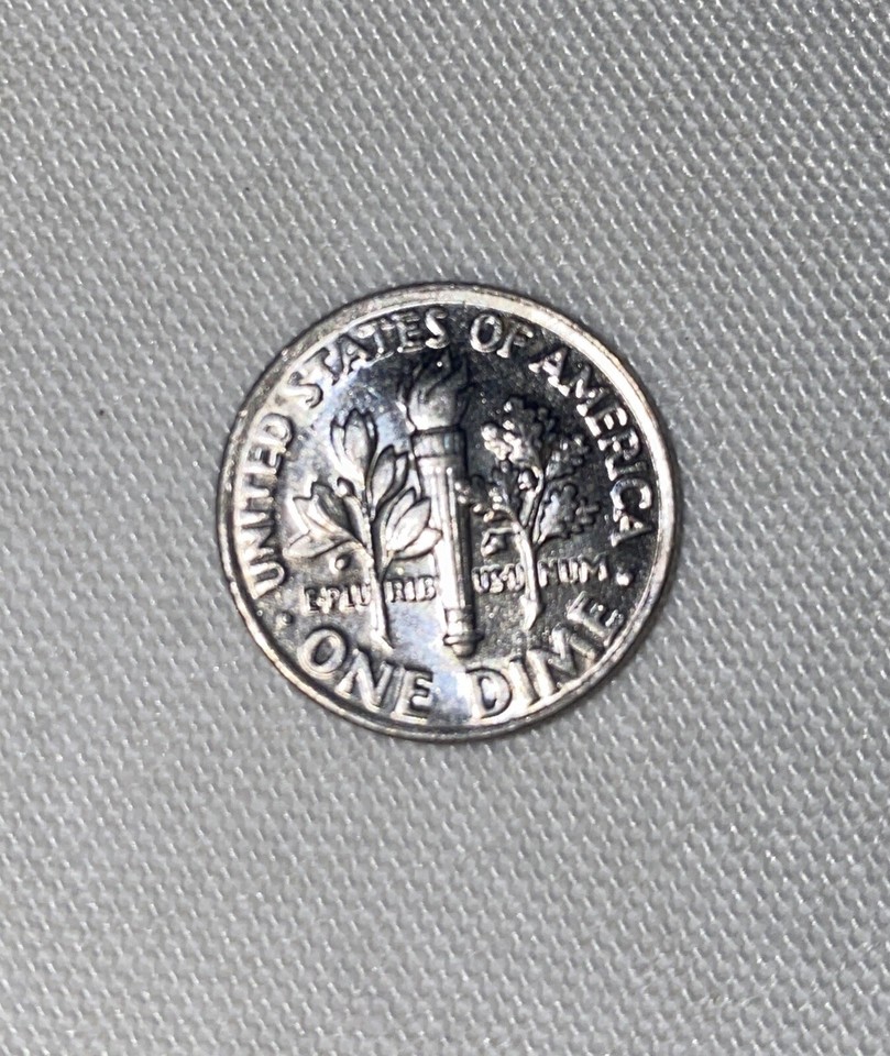 1989 P Rare Roosevelt Dime With Cut Off Letter, Double Eye Error, DD ...