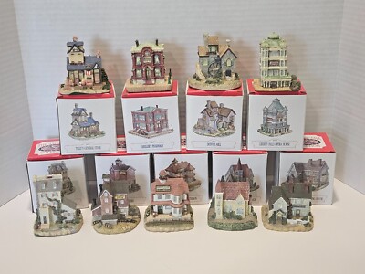 1993 Lot of 9 Liberty Falls The Americana Collection Hand Painted | eBay