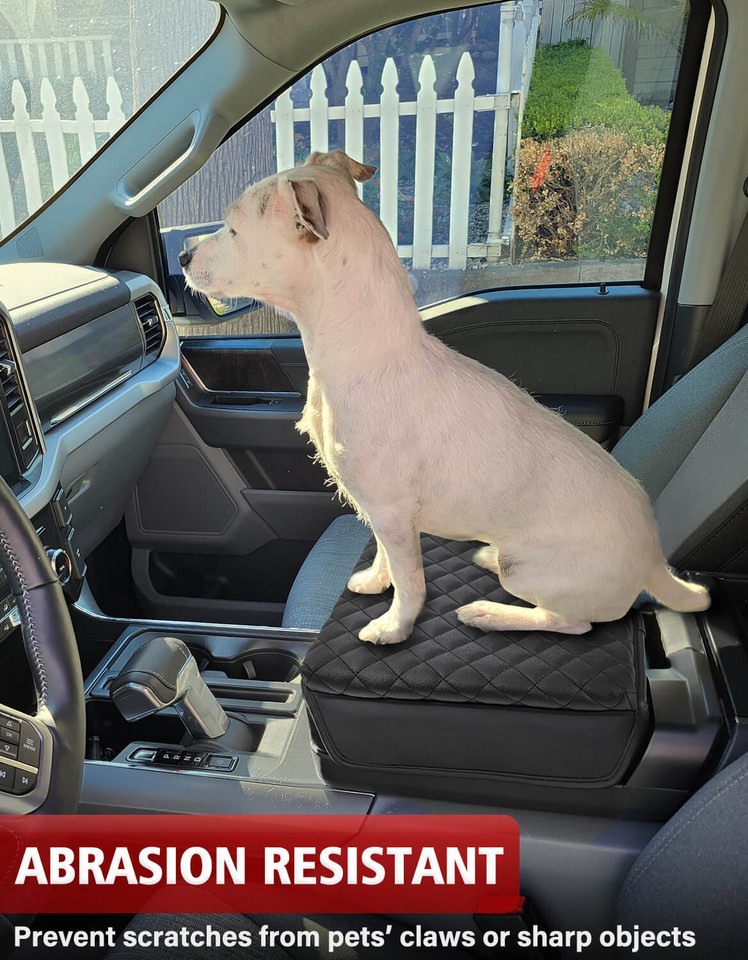 Fit Ford F150 2021-2026 Work Surface Console Armrest Cushion Pad Cover ...