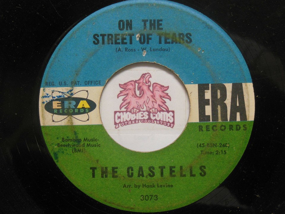 The Castells: So This Is Love / On The Street Of Tears, 45 RPM Fair/Low ...