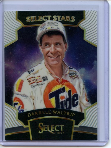 2017 Panini Select Racing NASCAR Prizm Stars WHITE #S23 Darrell Waltrip ...