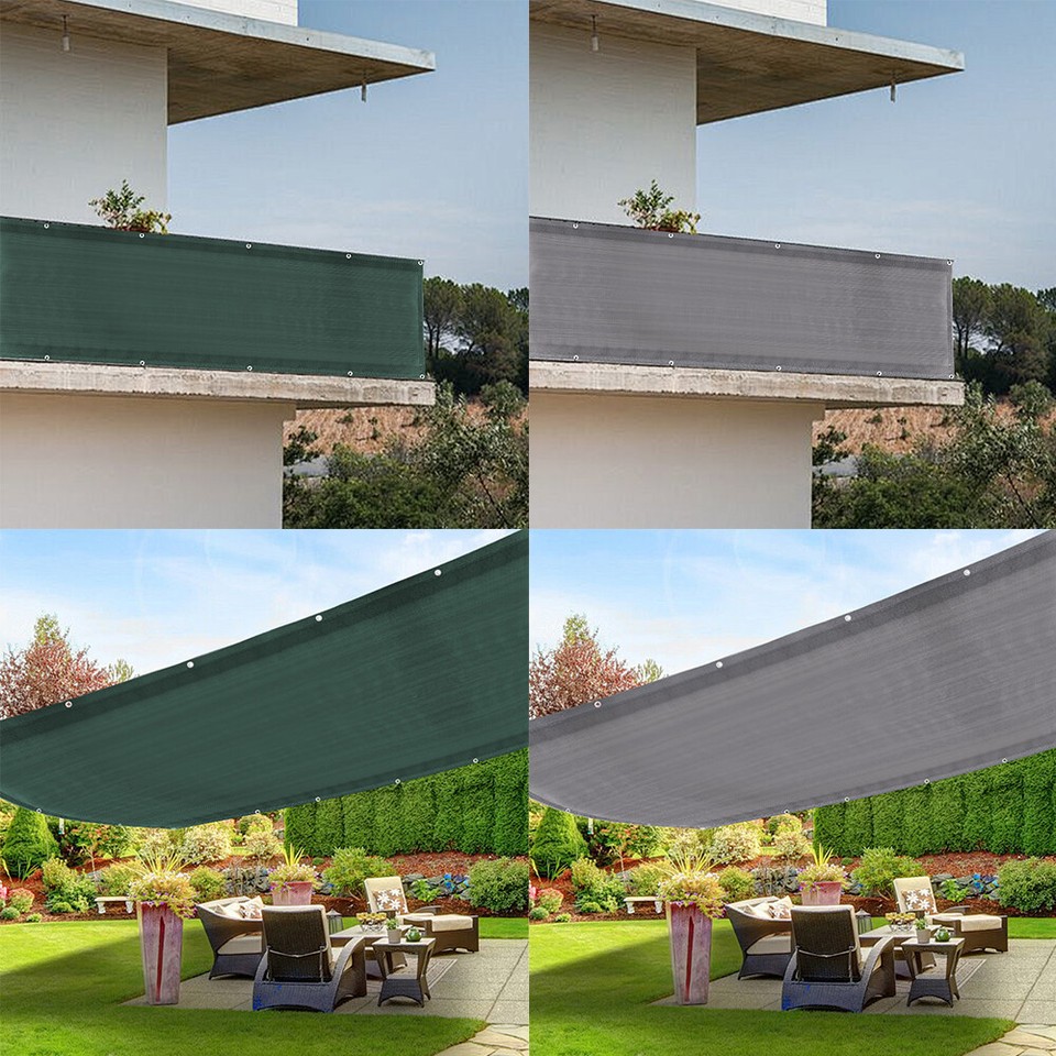 5M Garden Privacy Screen Netting Fence Balcony Shade Windbreak Shade ...