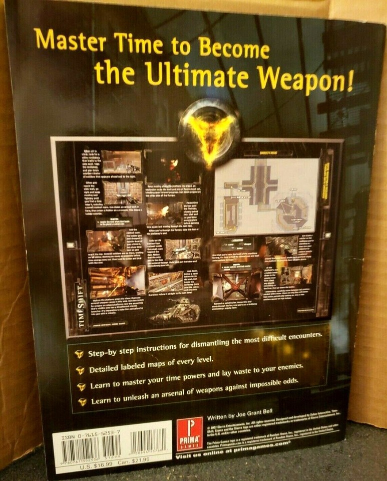 Prima Official Game Guides Ser.: TimeShift by Ron Dulin, Prima Temp ...