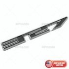 Chevy Chrome Black 327 Emblem Car Fender Body Side Rear Trunk Badge ...