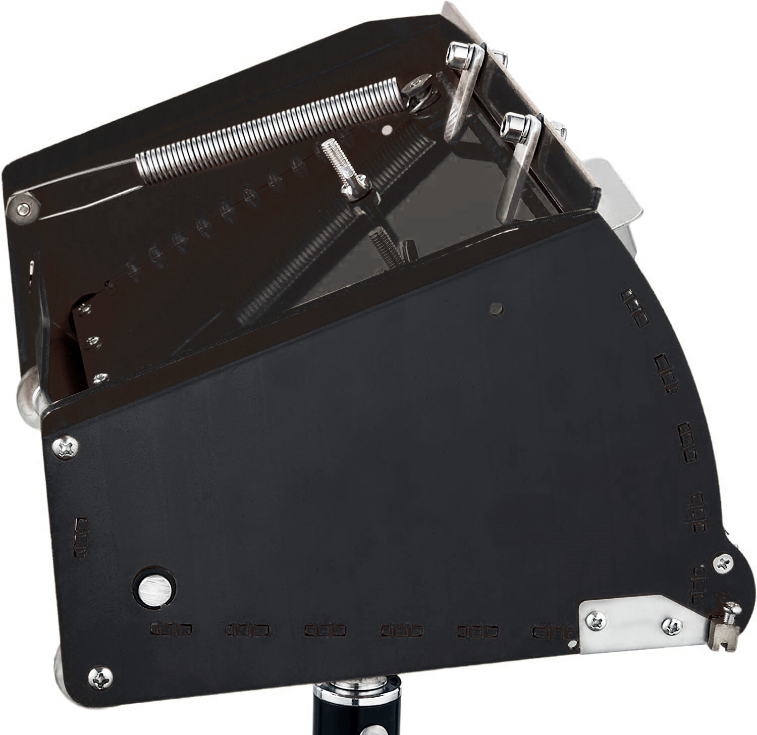 Black 10inch Mud Compound Putty Drywall Flat Finishing Box Tool - La ...