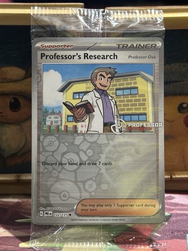 Pokémon Sealed 4 Pack Reverse Holo Professor Program Professor’s ...