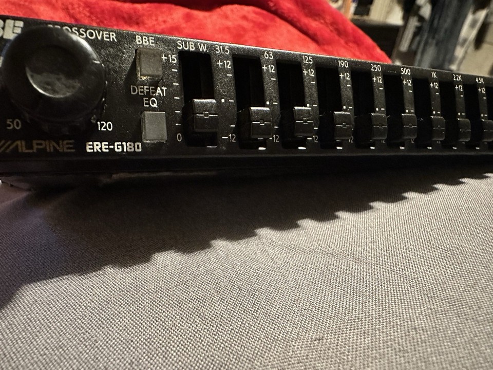 Alpine Equalizer ERE-G180 | eBay