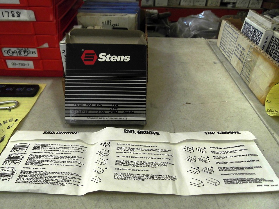 Stens Ring Set .STD 14HP K321 K582 500-744 Kohler 48-108-05-S KB64 | eBay