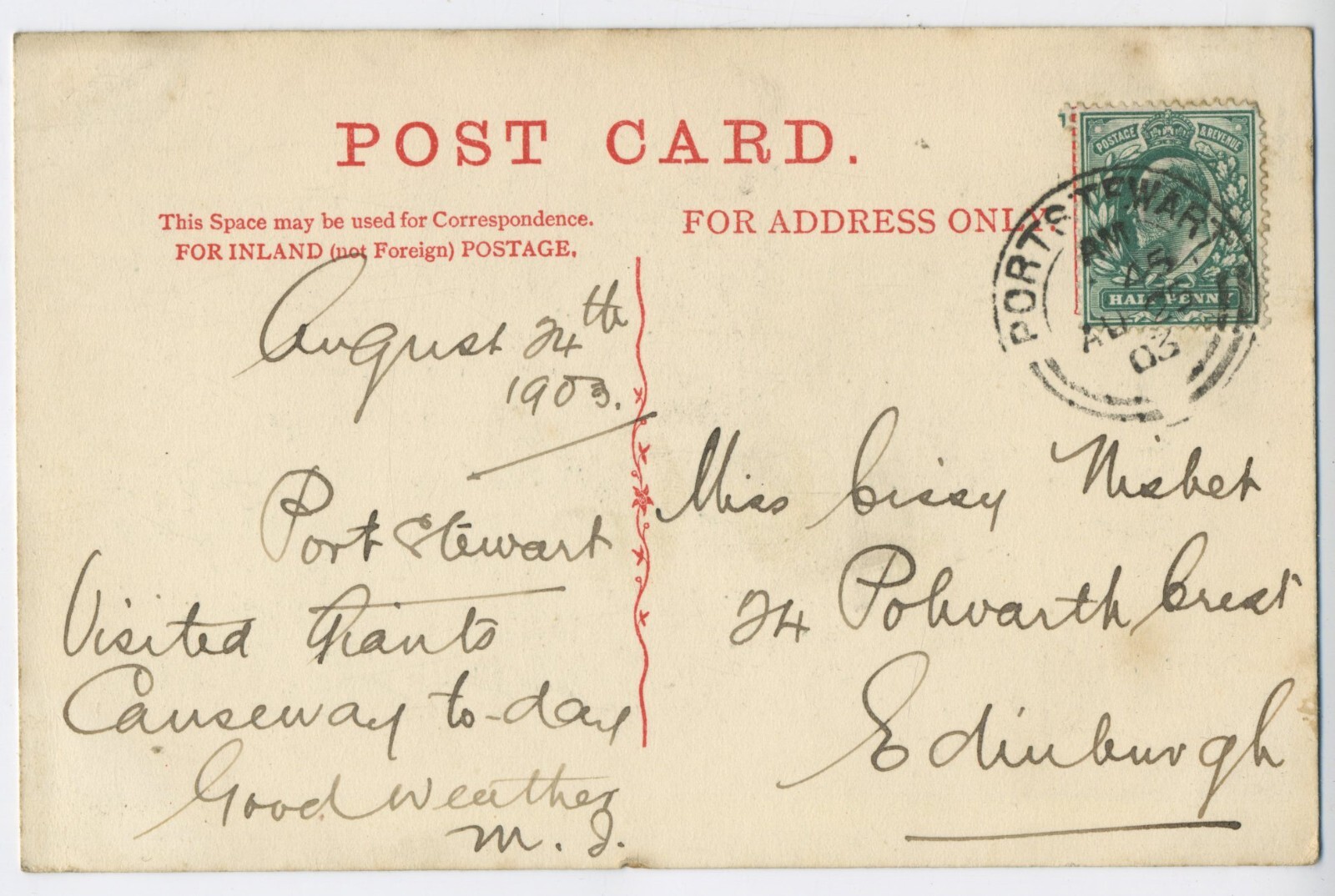 Northern Ireland Dunluce Castle Co Antrim Vintage Postcard D16 | eBay