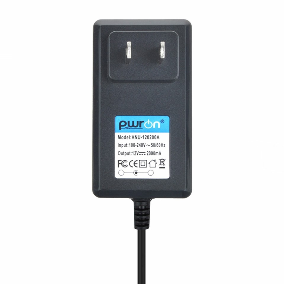 PwrON 12V 2A AC DC Adapter Charger for Arris SURFboard SB8200 Cable ...