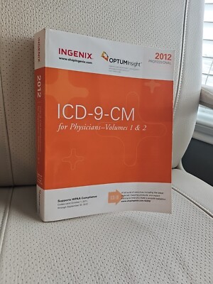 ICD-9-CM Professional 2012 For Physicians Vol 1 & 2 | eBay