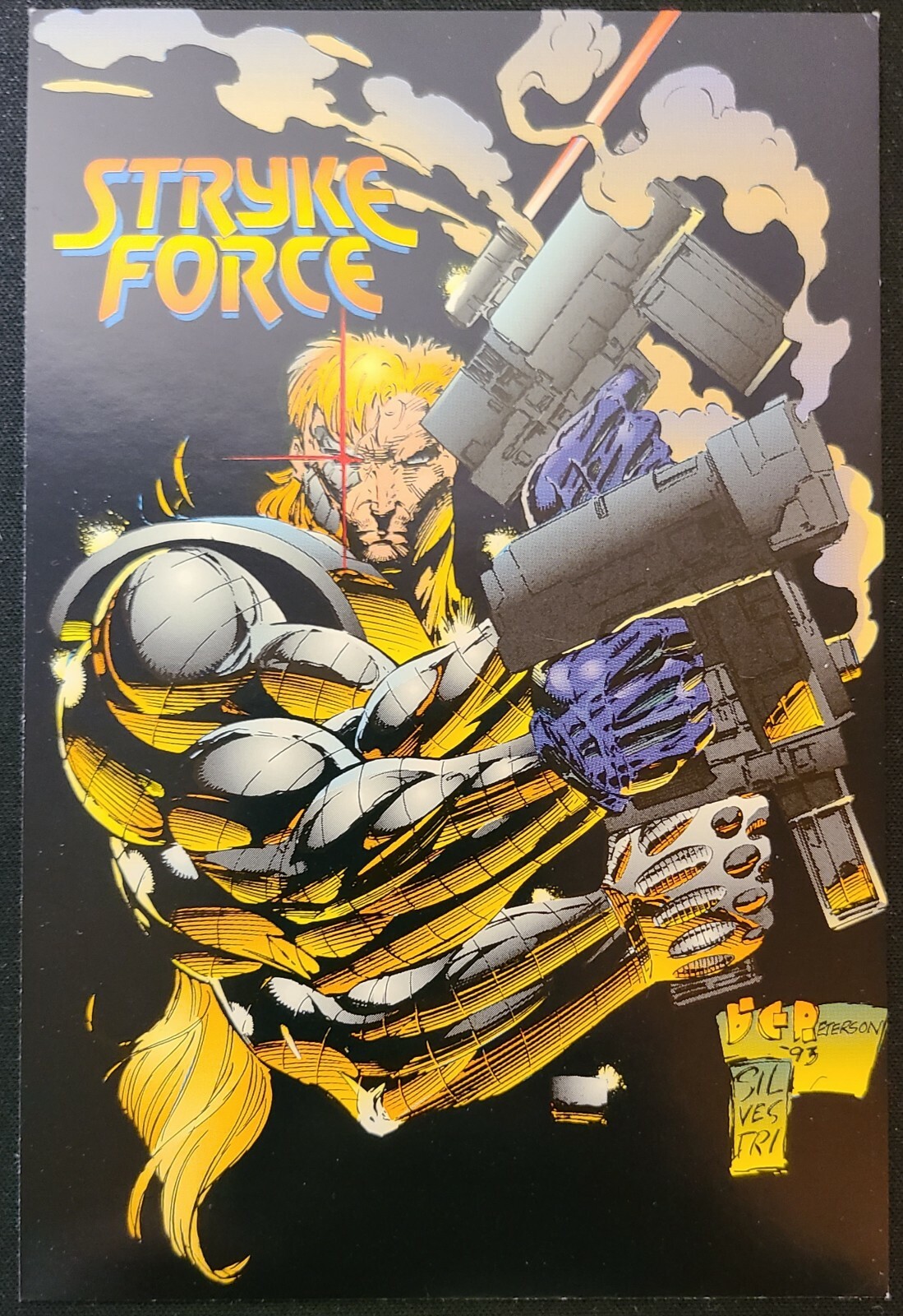 Image Comics STRYKEFORCE POSTCARD (1993) Marc Silvestri Brandon ...